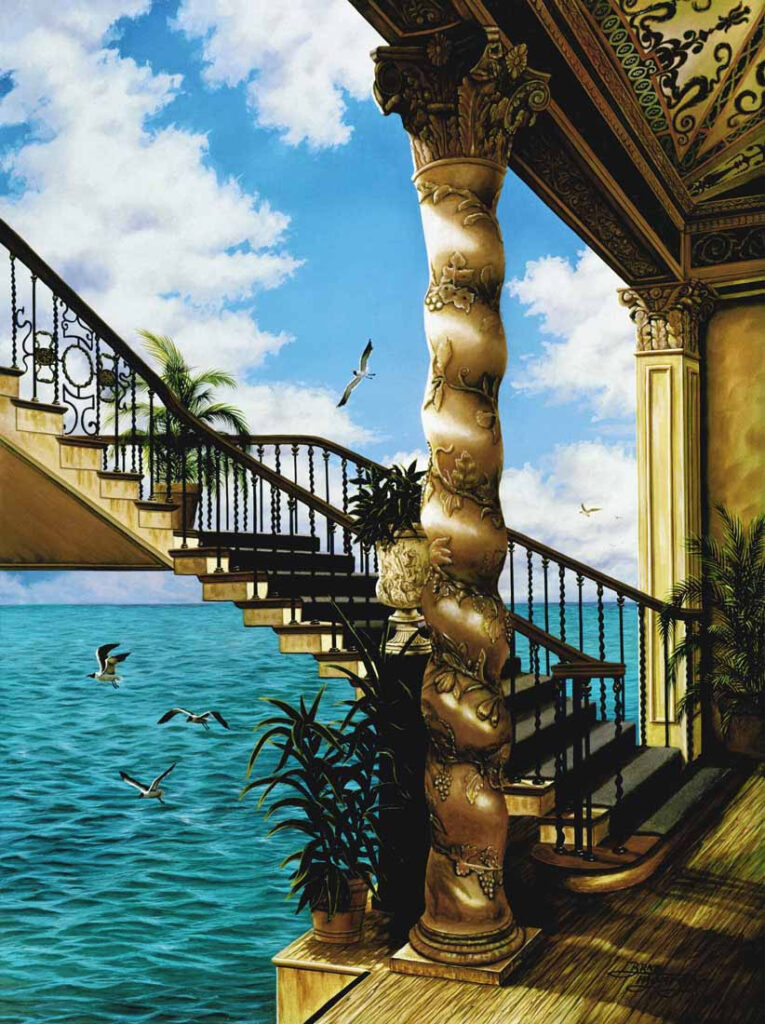 Mediterranean Veranda - bradthompsongalleries